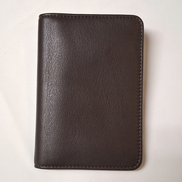 Leatherology | Bags | Leatherology Dark Brown Leather Passport Cover ...